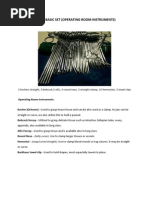 D&C Instruments: Names and Images | PDF | Medicine | Surgery