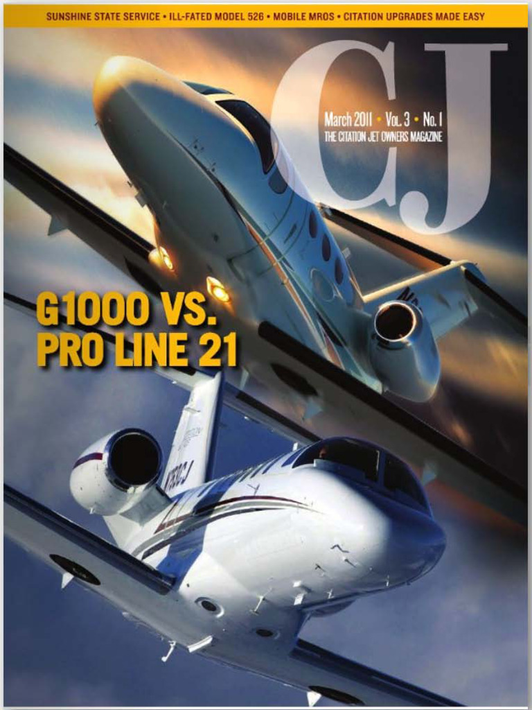 G1000 Vs ProLine21 | PDF