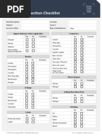 Safety Harness Checklist | PDF | Equipment | Manufactured Goods