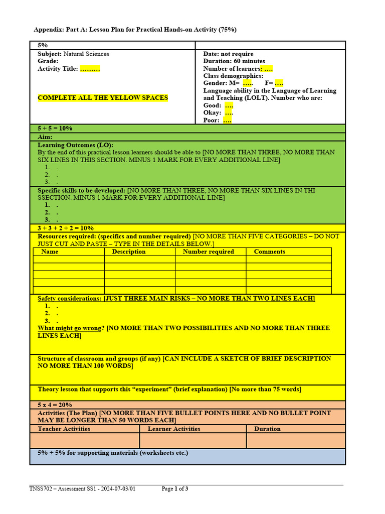 Appendix Blank | PDF | Multiple Choice | Learning