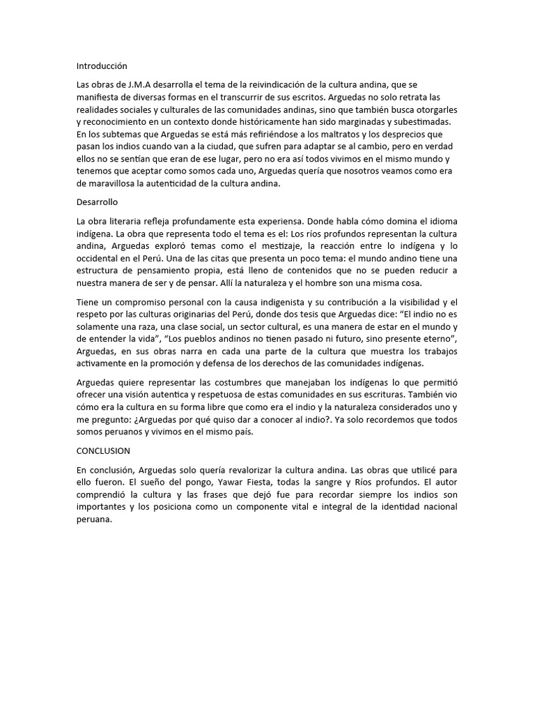 Introducción 2 | PDF | Perú