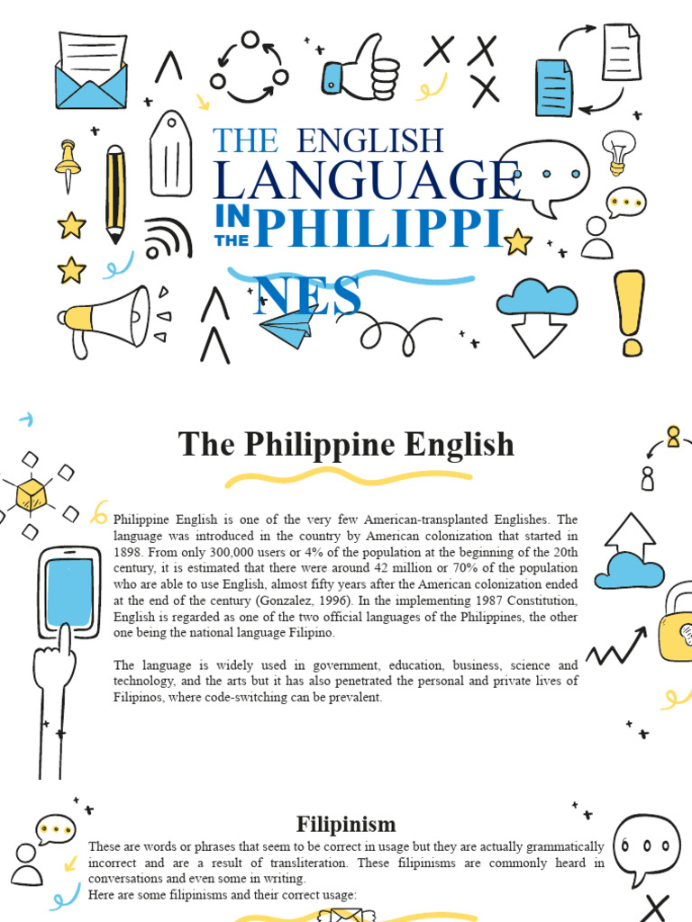 Philippine English | PDF | English Language