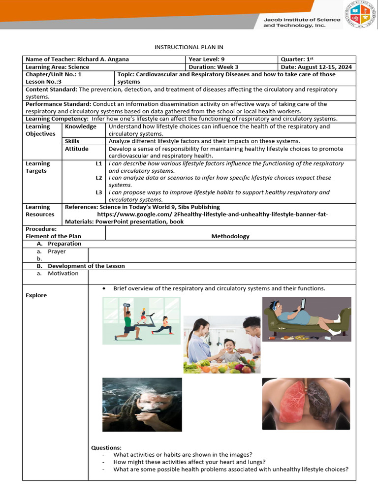 Learning-Plan-SCIENCE 9 | PDF | Learning | Cognition