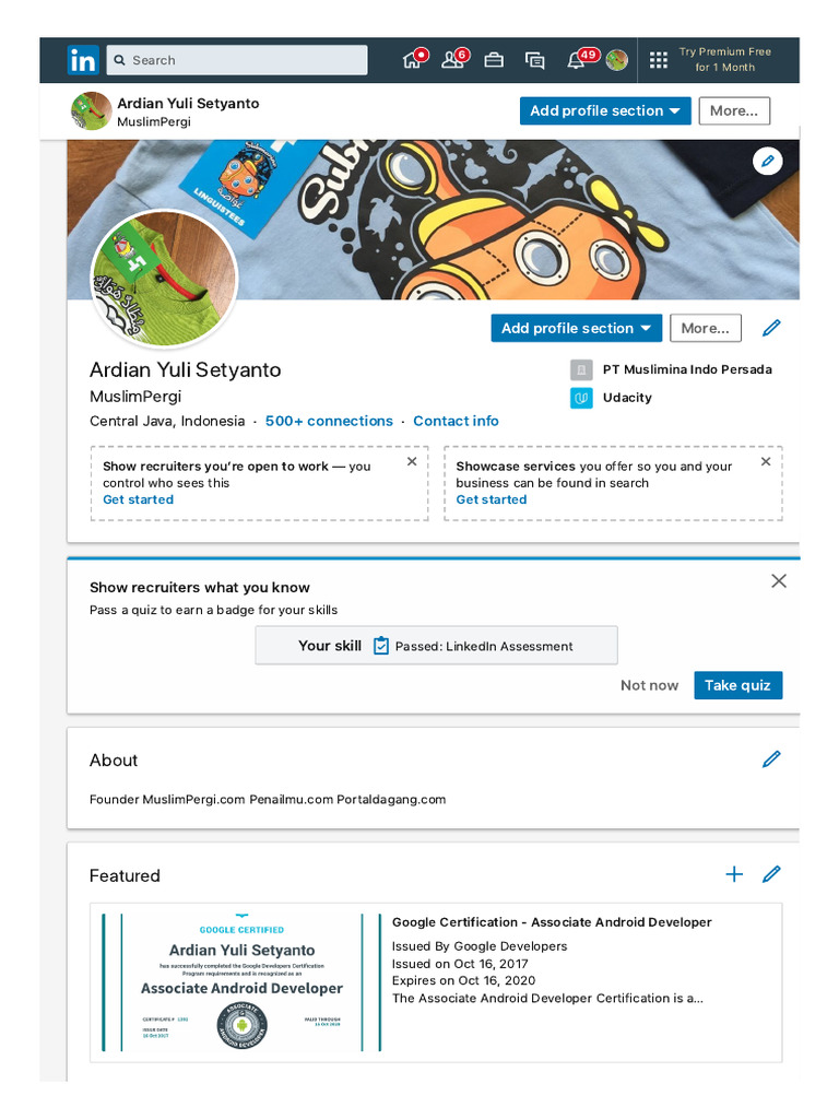 Ardian Yuli Setyanto Linkedin Pdf Linked In Word Press