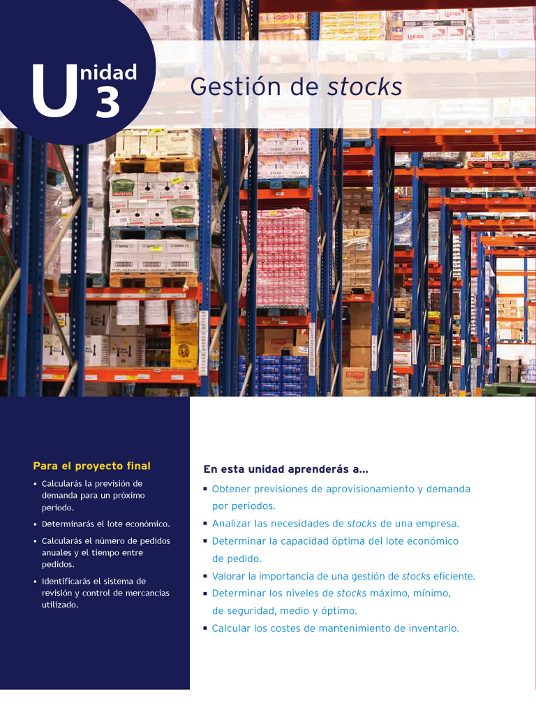 4-Gestión Stocks Alogas Logistica | PDF | Business | Mercado (economía)