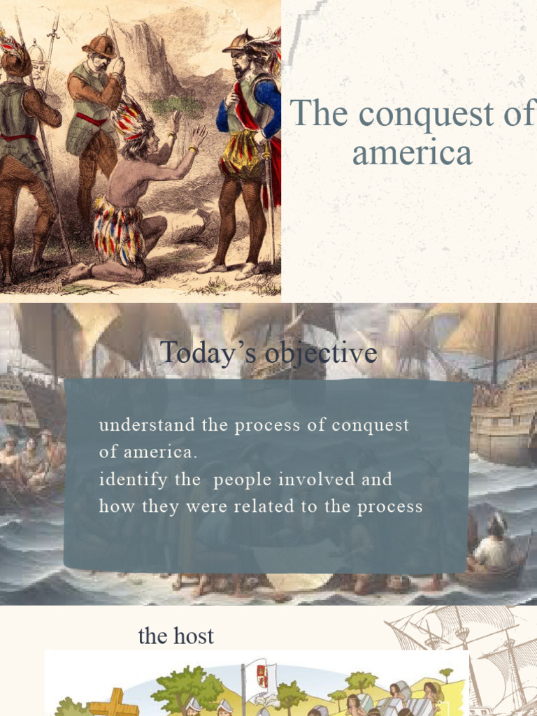 The Conquest of America 5° Bilingüe | PDF | Spanish Colonization Of The ...