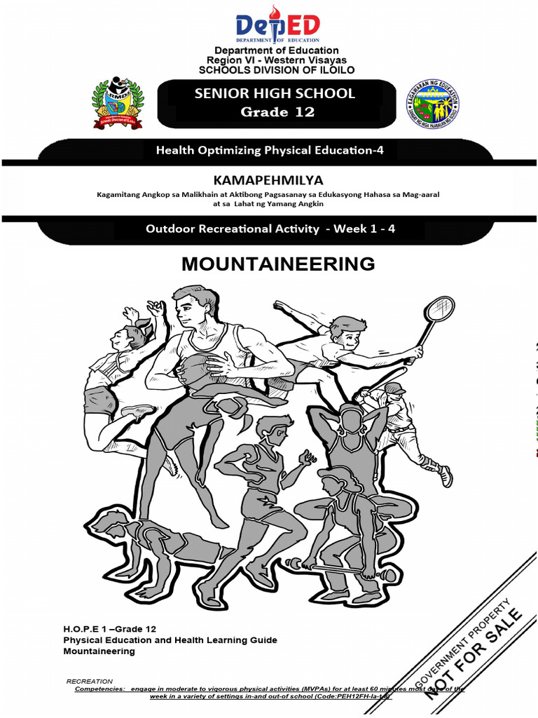 Grade 12 Mountaineering Guide | PDF | Physical Fitness | Aerobic Exercise