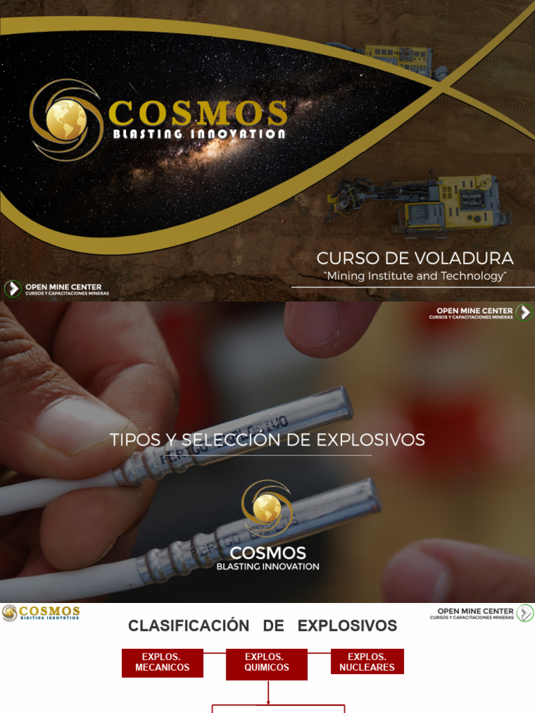 Tipos y Selección de Explosivos | PDF | Química | Mezcla