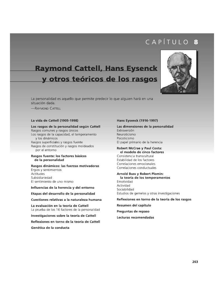 Copias R. Cattell | PDF