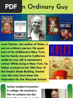 Comparing Holes: Book vs. Movie | PDF