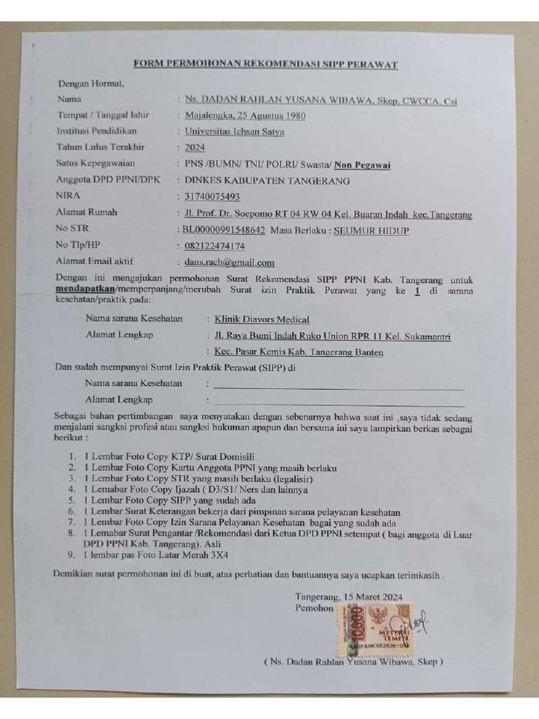 Rekomendasi Ppni | PDF