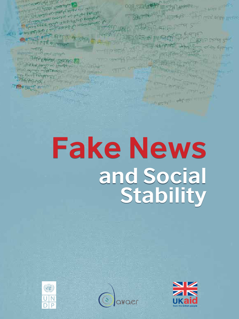 Fake News and Social Stability | PDF | Social Media | Popular Culture ...
