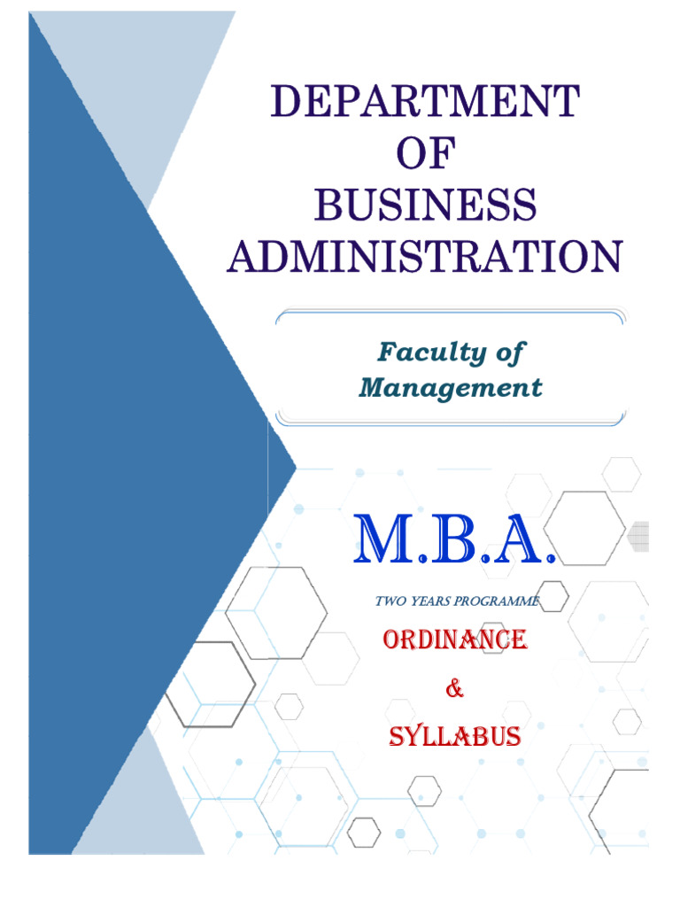 Syllabus MBA | PDF | Computer Network | Marketing Syllabus MBA | PDF | Computer Network | Marketing