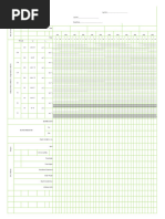 TRP Monitoring Chart for Patients | PDF