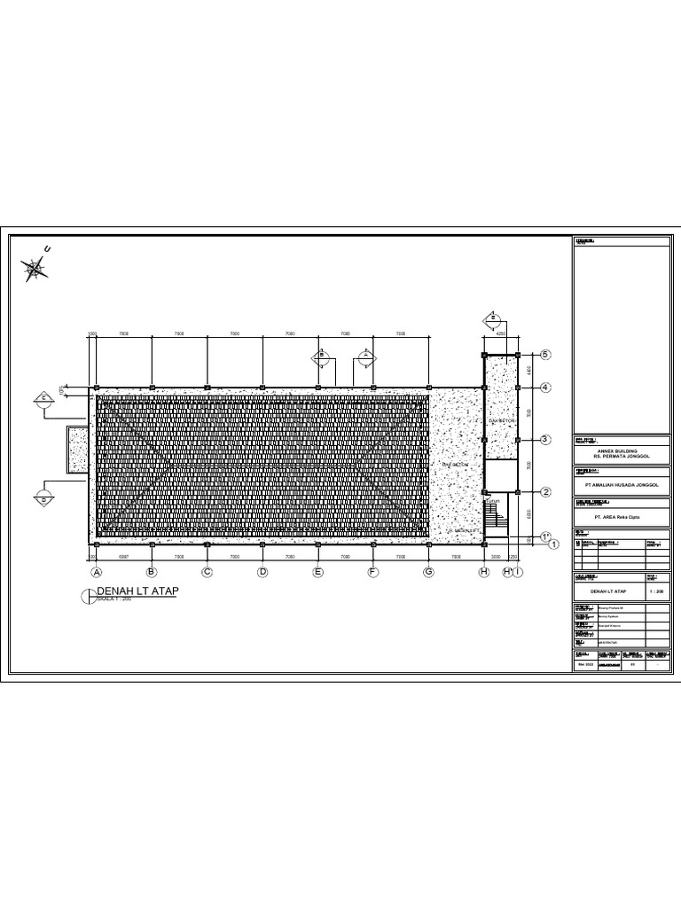Denah RSPJ Lantai Atap | PDF