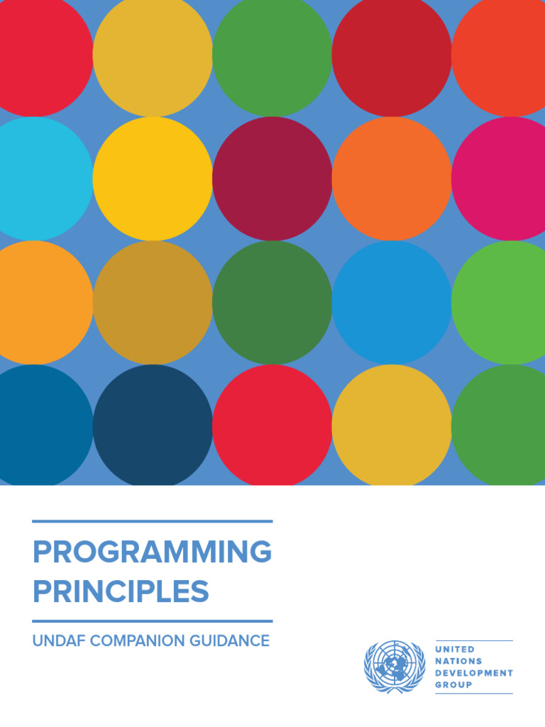 Programming-Principles-UNDAF-Companion-Guidance ONU | PDF ... Programming-Principles-UNDAF-Companion-Guidance ONU | PDF ...