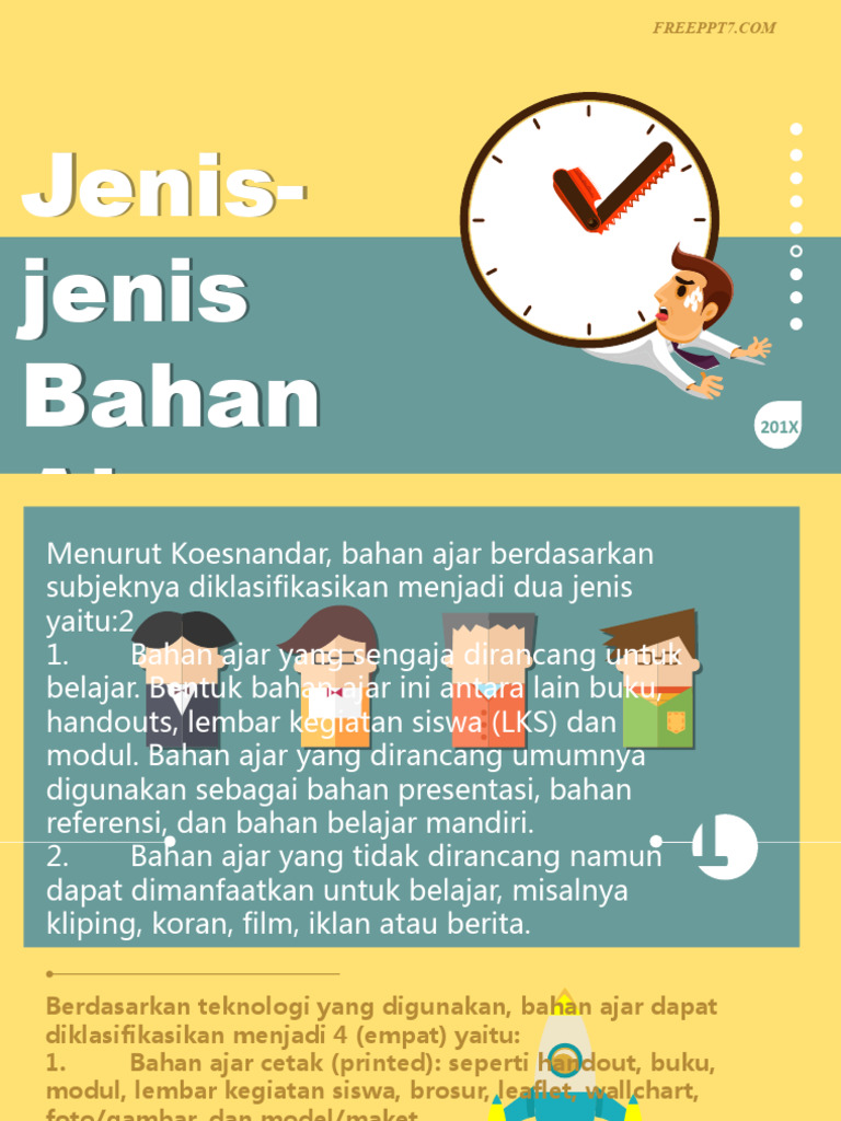 Jenis-Jenis Bahan Ajar | PDF