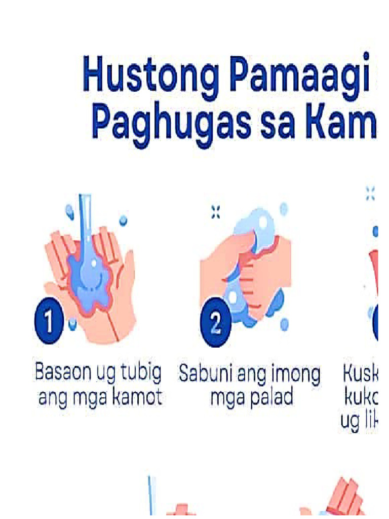 Wastong Paghugas NG Kamay | PDF