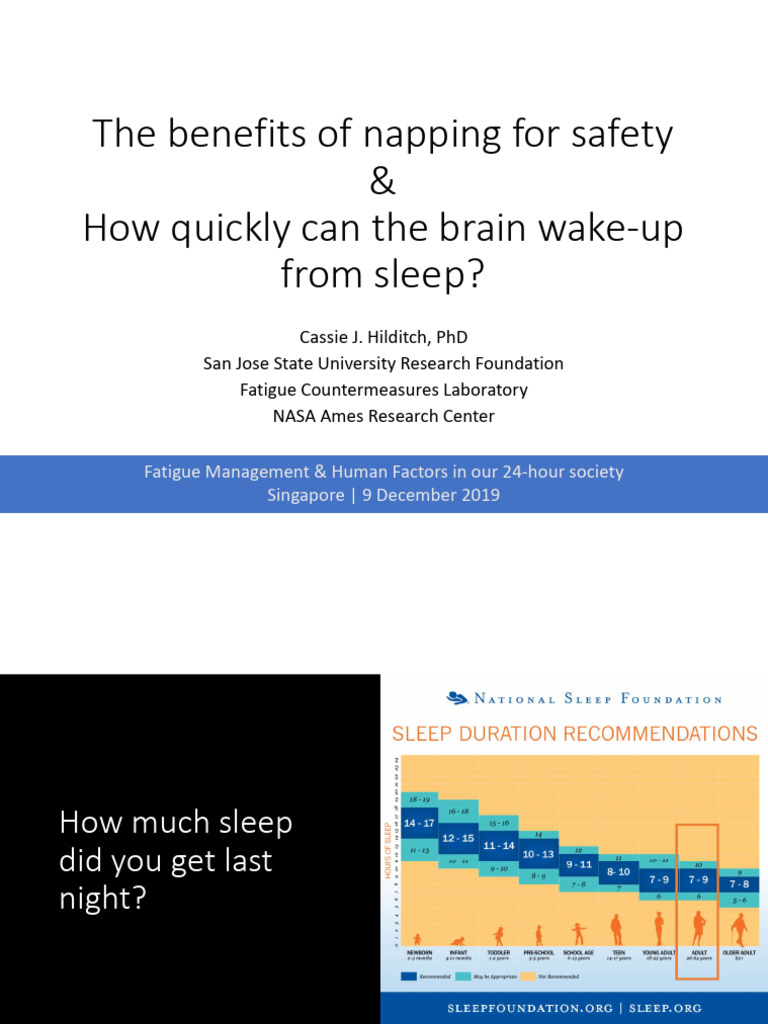 The Benefits of Napping For Safety & How Quickly Can The Brain Wake-Up ...