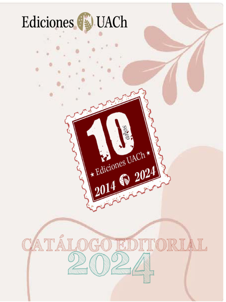 Catálogo Editorial UACh 2024 | PDF | Chile | Los bosques