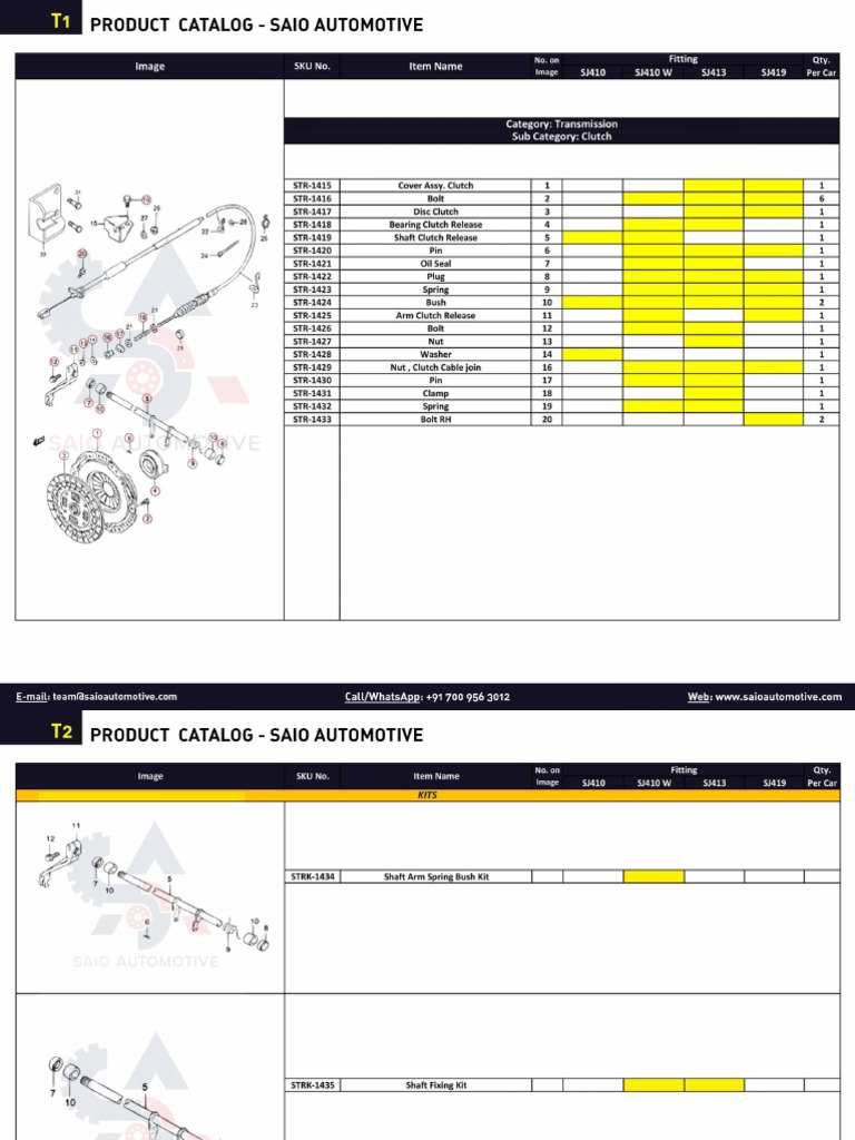 Transmission Parts | PDF