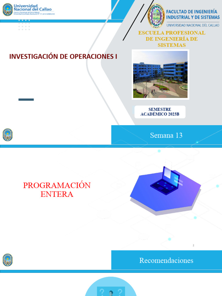 Programación Entera: Modelos y Soluciones | PDF | Business | Economias