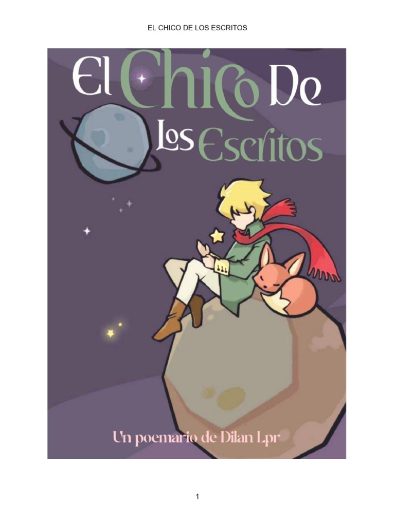 El Chico de Los Escritos - Dilan LPR | PDF | Poesía