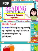 Filipino - Letrang B | PDF