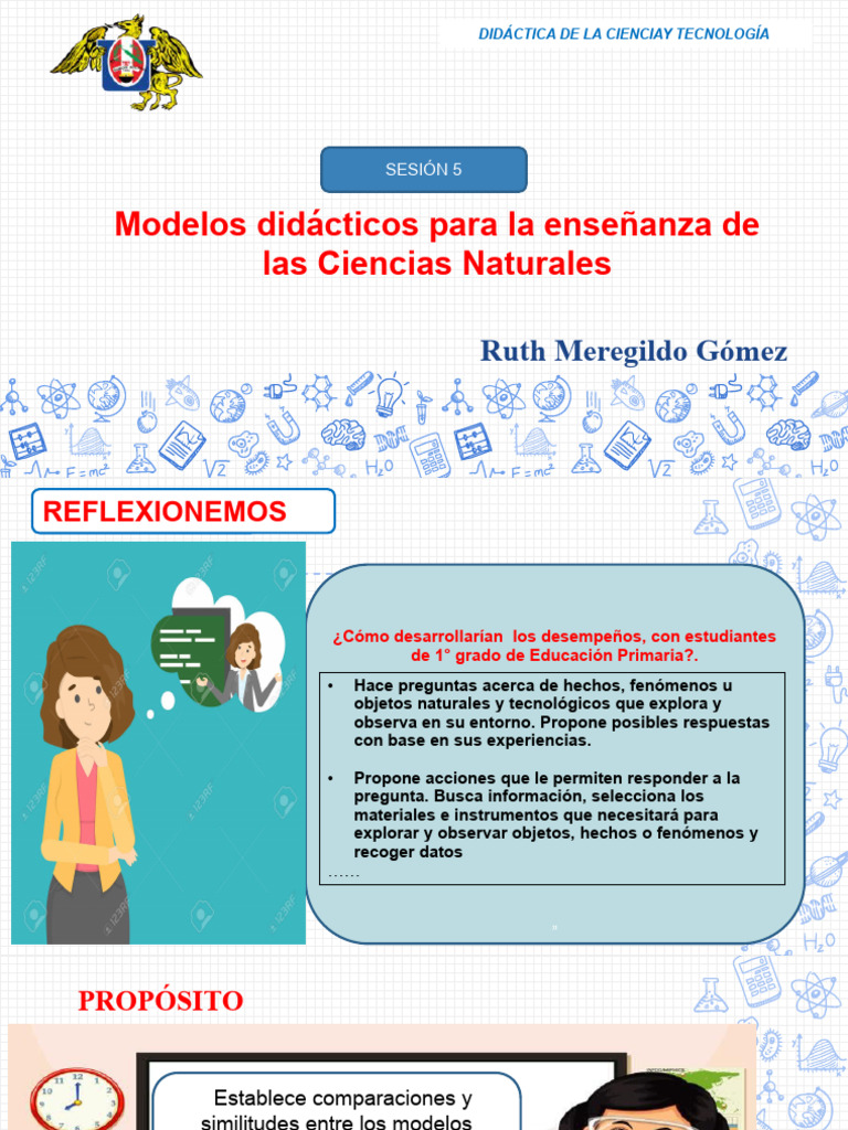 Sesión 5 Dcyt | PDF | Enseñando | Conocimiento