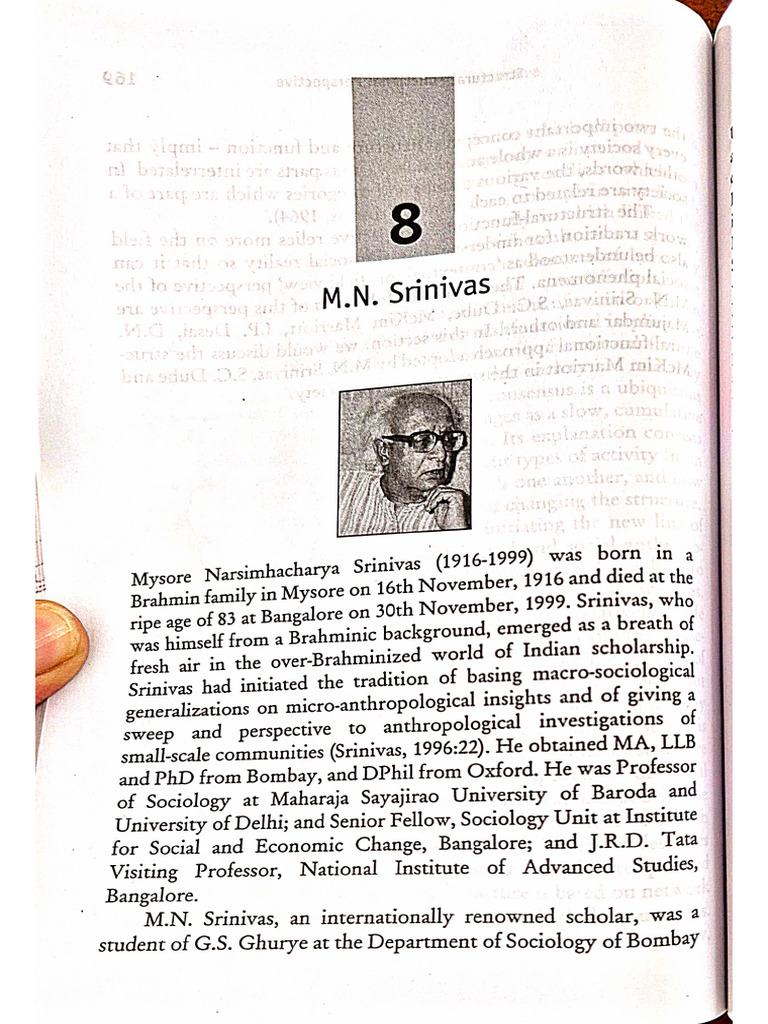 M N Srinivas | PDF