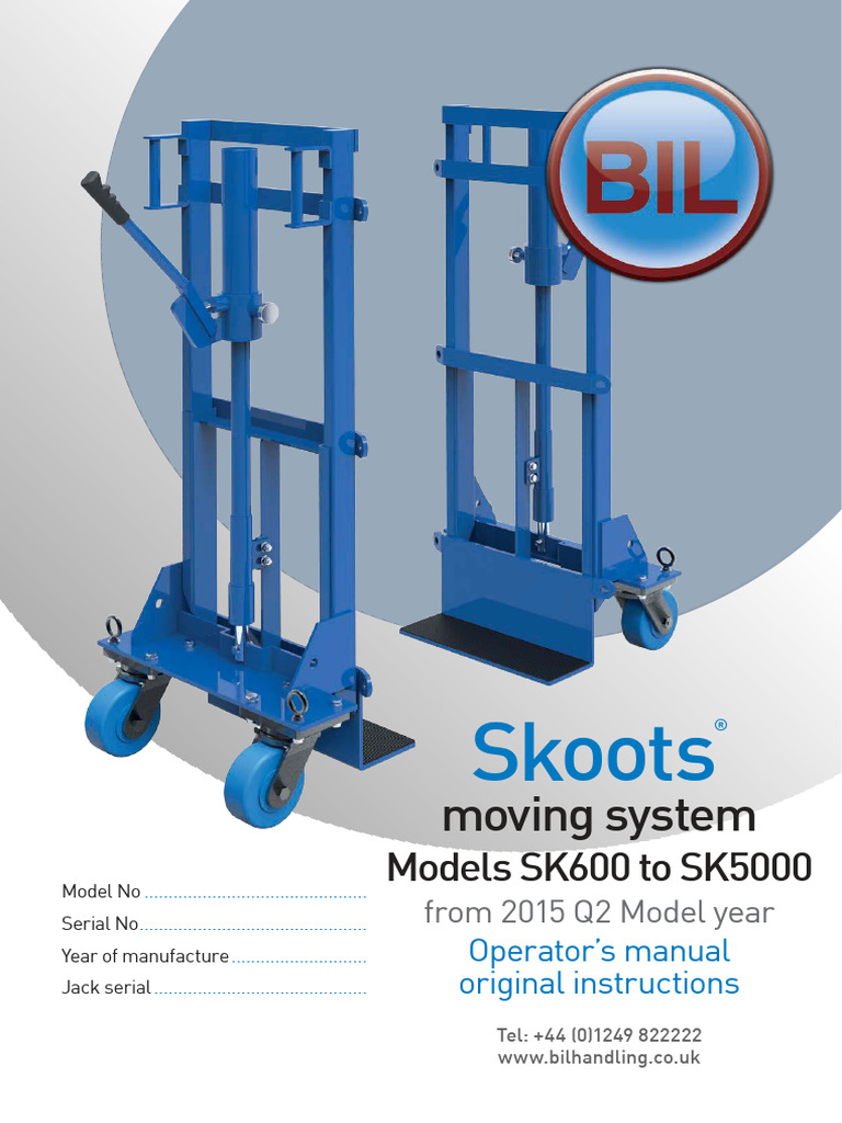 ld1150 ld1153 Machine Moving Trolleys Skoots | PDF | Pump | Risk