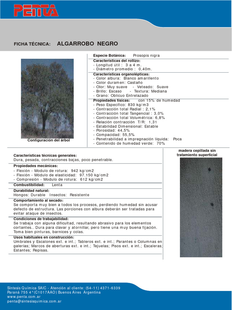 Algarrobo Negro | PDF
