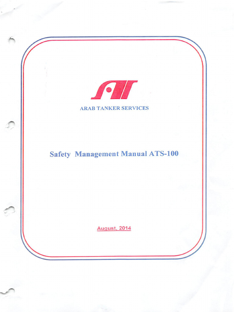 Safety Management Manual ATS-100 | PDF