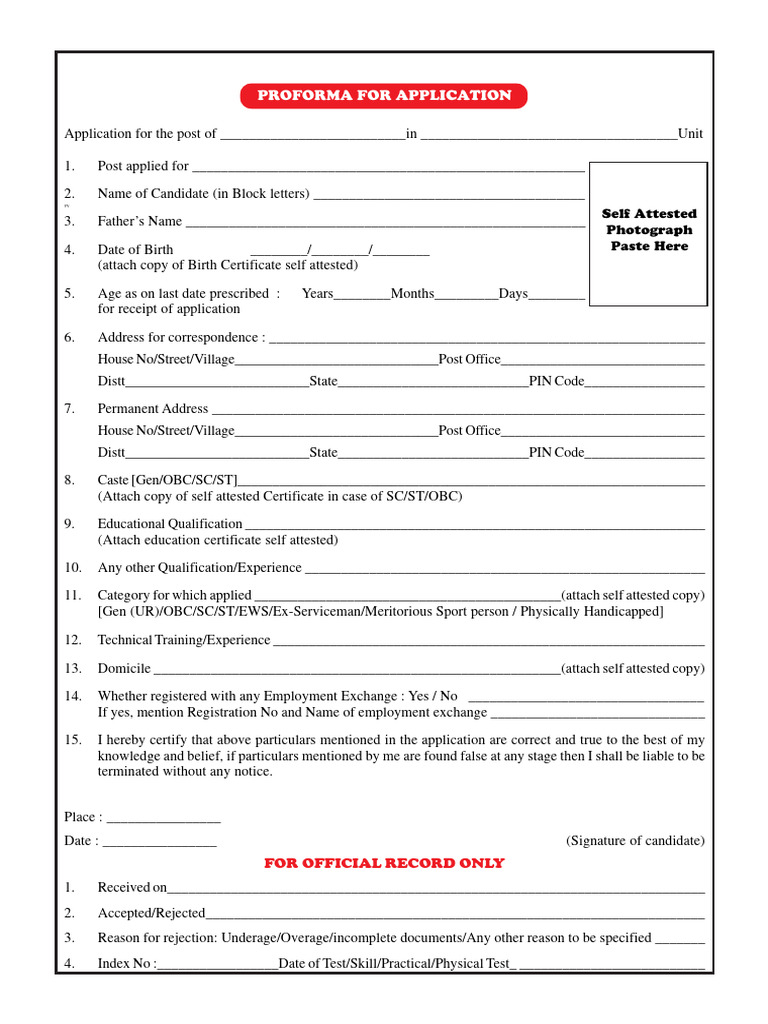 Air Force Group C Recruitment 2024 Appliation Form | PDF | Business