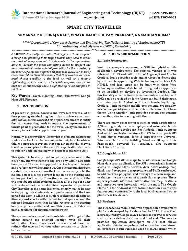 Irjet V5i4557 | PDF | Mobile App | Computing