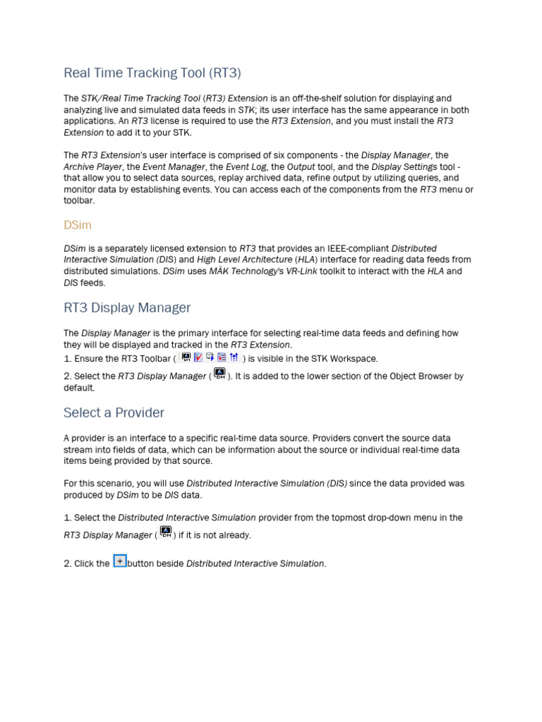 RT3 & DSim for Simulation Experts | PDF | Multicast | Computing