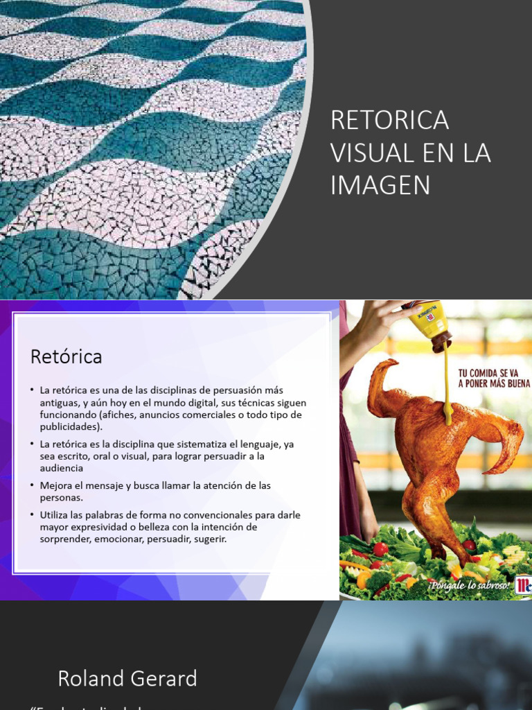 Retórica Visual en La Imagen | PDF | Retórica | Imagen