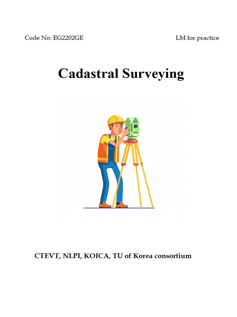 Cadastral Surveying Techniques in Nepal | PDF | Surveying ...