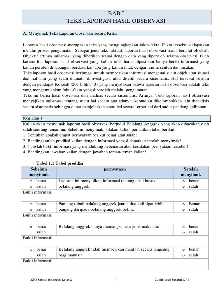 LKPD Kls X | PDF | Seni & Disiplin Bahasa | Kajian Bahasa Asing