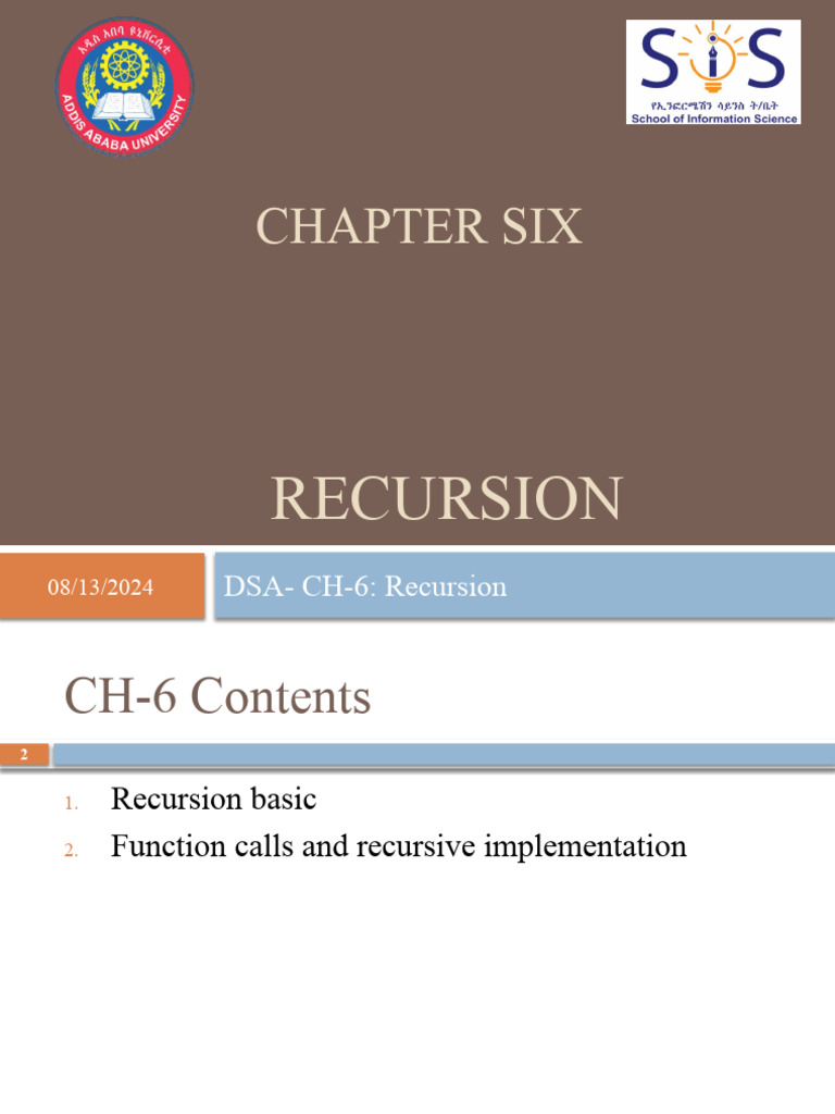 DSA Chapter 6 | PDF | Iteration | Software Engineering