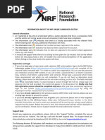 DSI NRF Honours Application and Funding Guide For 2024 | PDF | Login ...