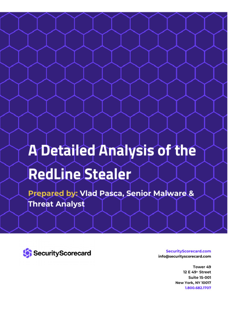 Report A Detailed Analysis of The Red Line Stealer | PDF | Malware ...