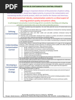 Contamination Control Strategy | PDF | Sterilization (Microbiology) | Risk