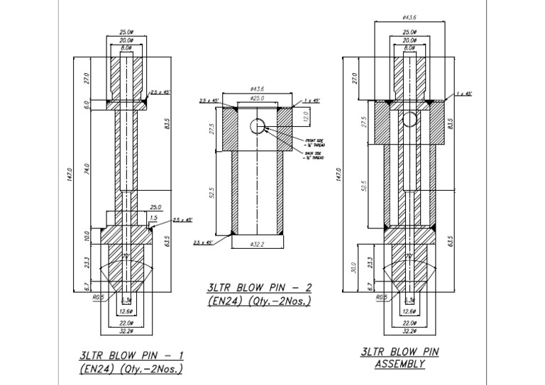 3ltr Mould Blow Pin - 1c - 1 | PDF