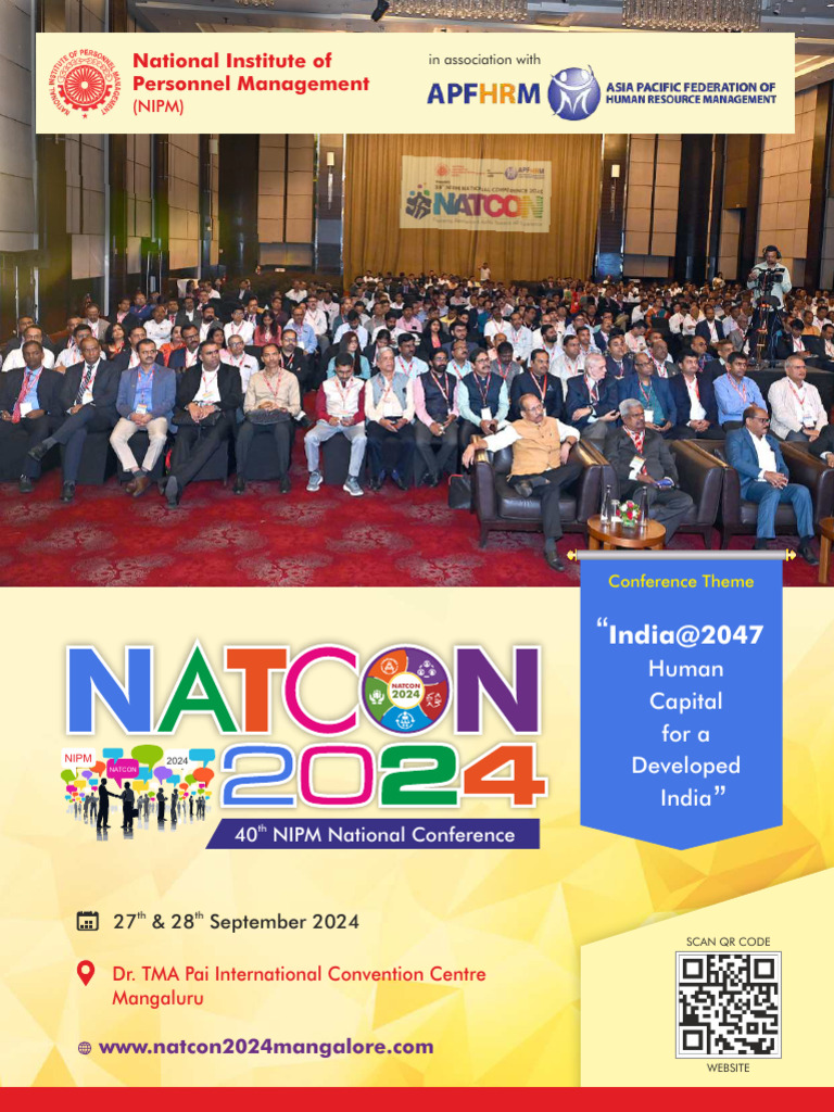 NATCON 2024 Brochure 1 | PDF | Human Resource Management