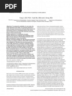 Modified Ashworth Scale Overview | PDF