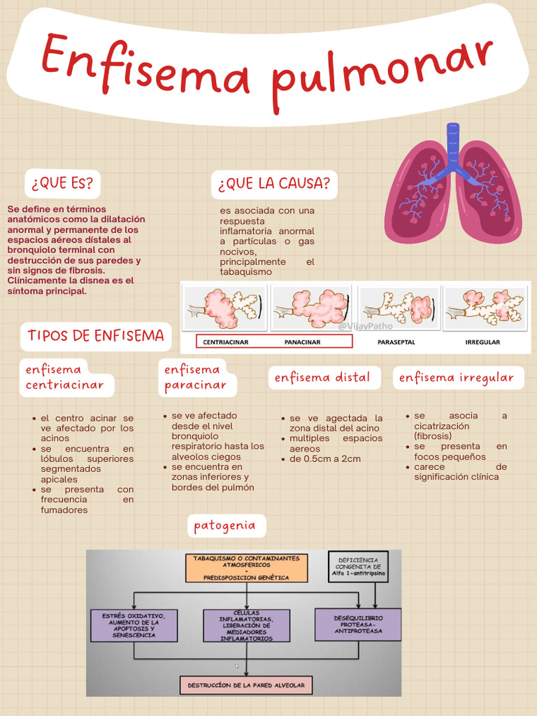 Enfisema y Neumonia DAAT | PDF | Enfermedades y trastornos | Especialidades Medicas