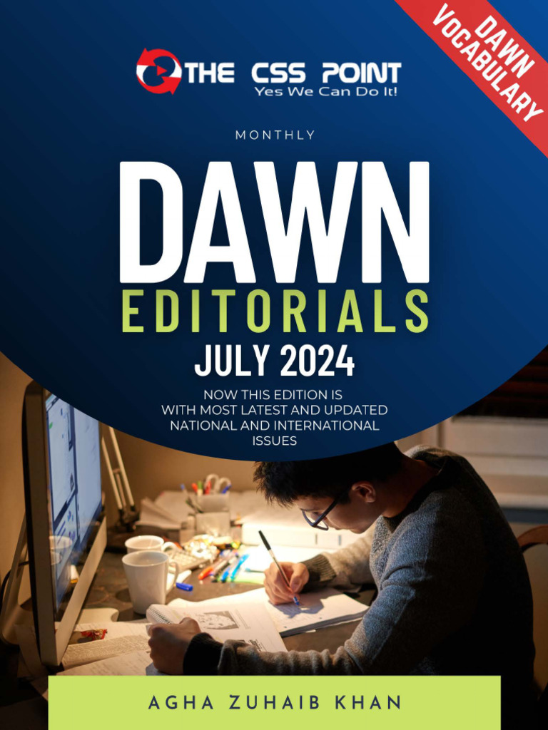 Monthly DAWN Editorials July 2024 Issues | PDF | Cost Of Living | Emergency Management