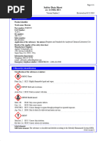 MSDS NP Unleaded Petrol | PDF | Gasoline | Benzene