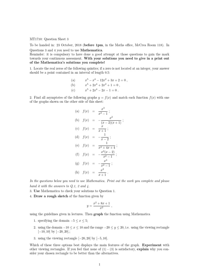 MT171Q3 18 | PDF | Mathematical Concepts | Discrete Mathematics